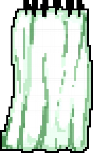Shower drainage grate game pixel art Royalty Free Vector