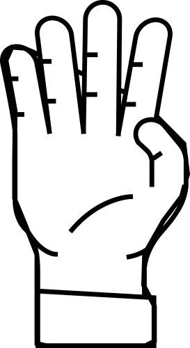 Kids Hands Gesture Numbers Vector Images (over 340)