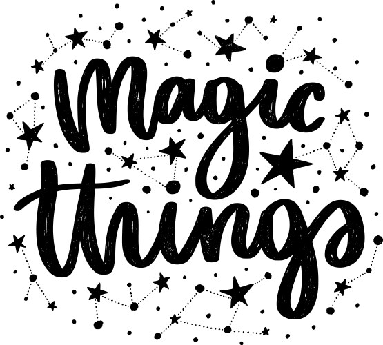 Hand drawn stars Royalty Free Vector Image - VectorStock