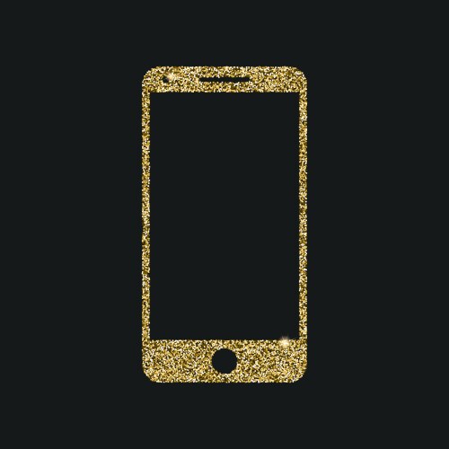 Gold Phone Icon Vector Images (over 13,000)
