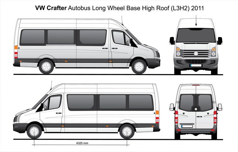Volkswagen transporter Vector Images & Graphics for Commercial Use ...