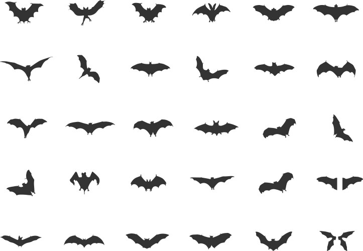 Batman Silhouette Vector Images (over 300)