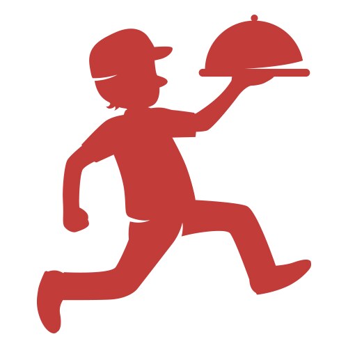 Food Delivery Boy Logo Vector Images (over 270)