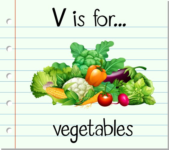 V is for Vegetables Vector Images (16)