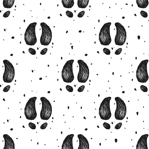 Hoof print Royalty Free Vector Image - VectorStock