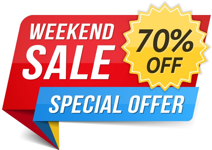 Weekend Sales Vector Images (over 23,000)