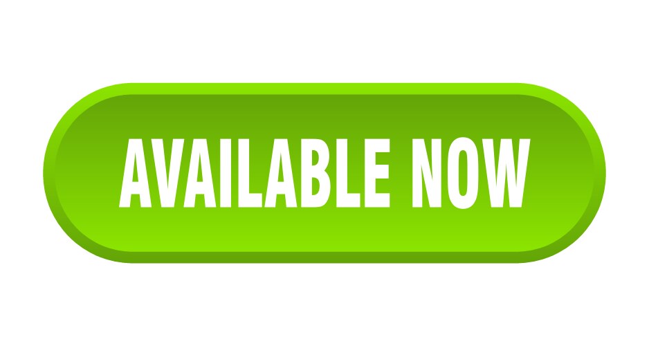 Enroll now button rounded green sign Royalty Free Vector