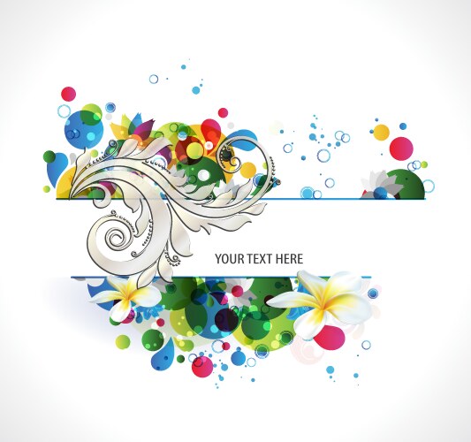 Colorful abstract Royalty Free Vector Image - VectorStock
