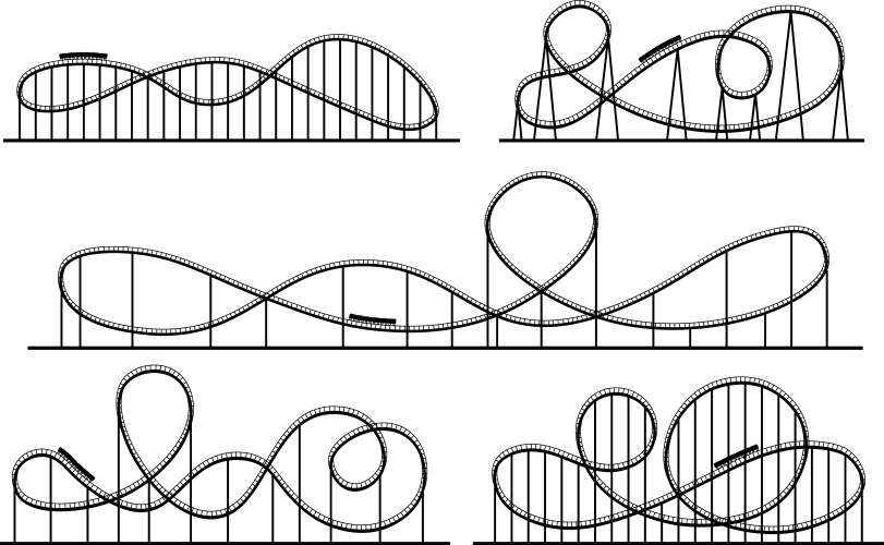 Roller Coaster Vector Images (over 4,500)
