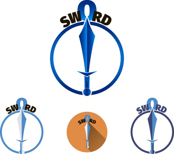 Saber logo Vector Images & Graphics for Commercial Use | VectorStock
