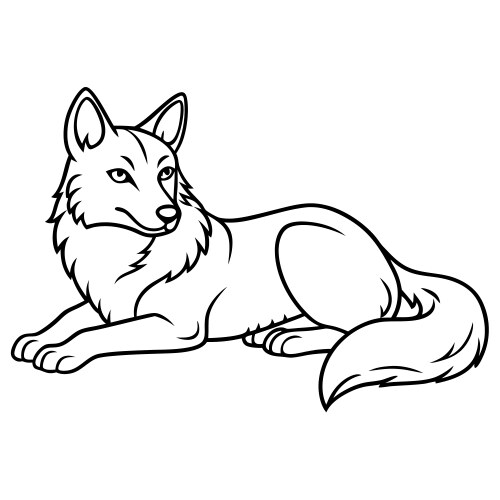 Cute Cartoon Wolf Vector Images (over 12,000)
