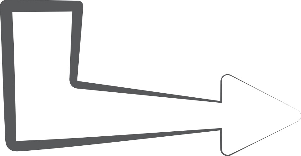 Rotate arrow Royalty Free Vector Image - VectorStock