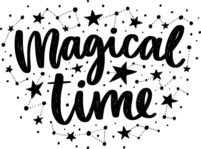 Hand drawn stars Royalty Free Vector Image - VectorStock