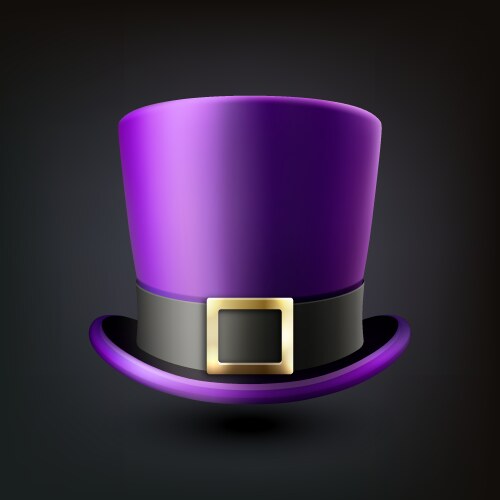 Realistic magic hats Royalty Free Vector Image