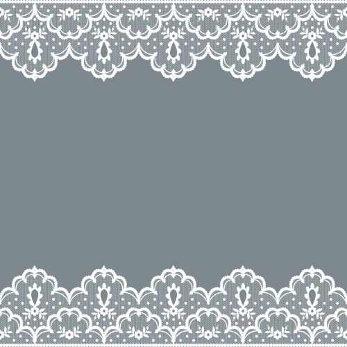 Lace border Royalty Free Vector Image - VectorStock
