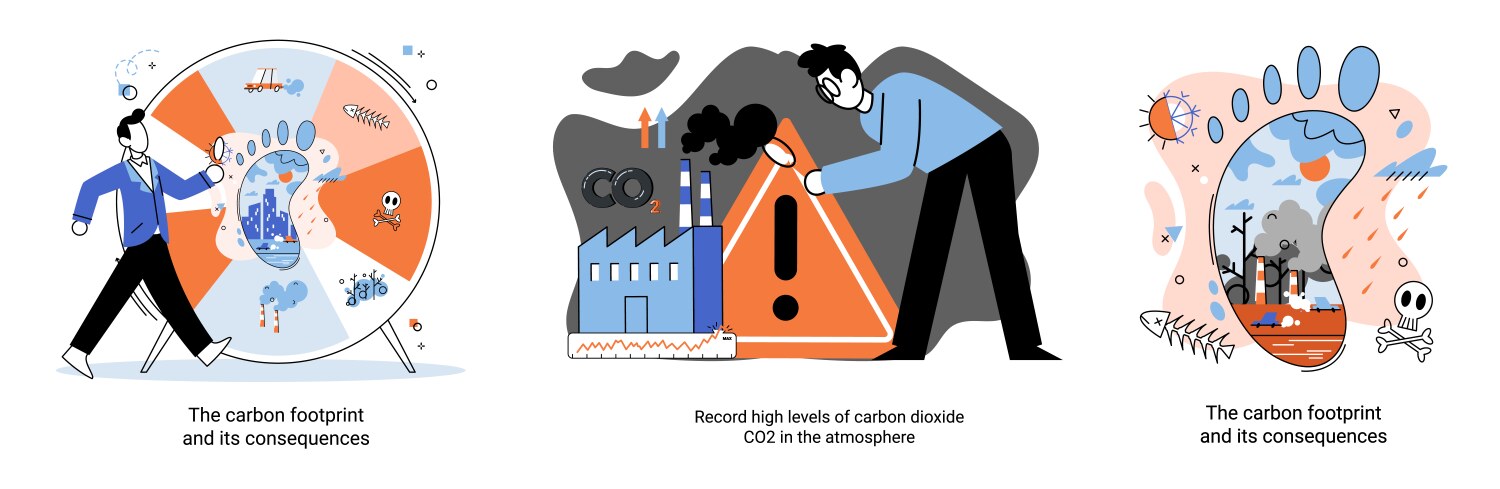Causes of Global Warming Vector Images (over 280)