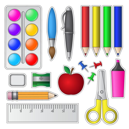 School Supplies Vector Images (over 85,000)