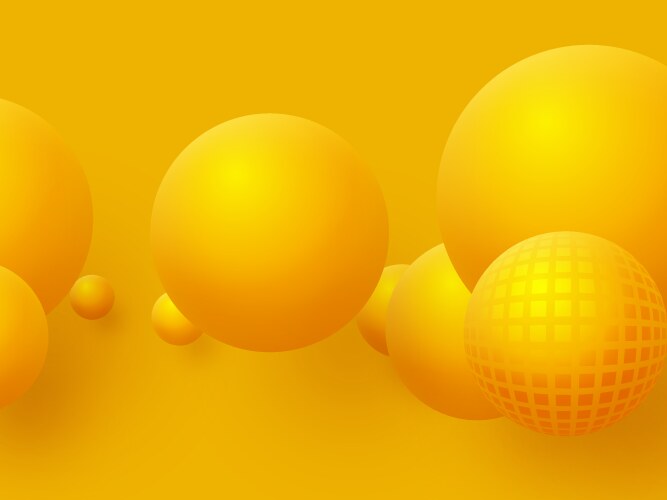 Abstract gradients sphere colorful ball for your Vector Image