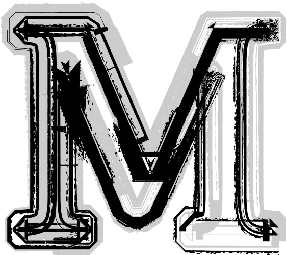 Letter M Calligraphy Vector Images (over 6,100)