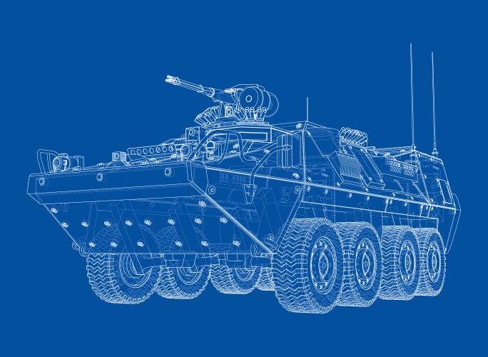 Soldiers and namer personnel military carrier Vector Image