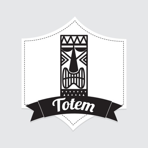 Totem design Royalty Free Vector Image - VectorStock
