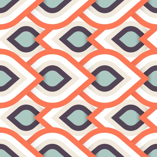 Arabic ornament with abstract leaves Royalty Free Vector