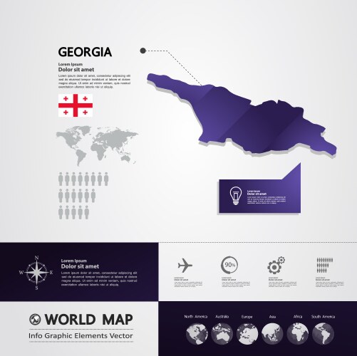 Georgia Map Vector Images (over 5,600)