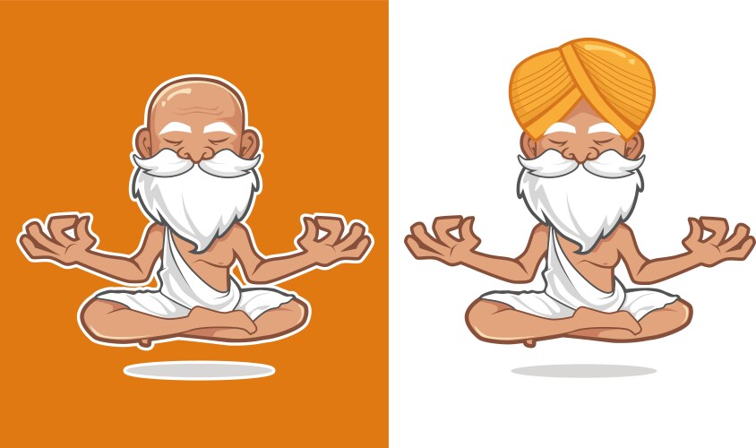 Guru Cartoon Vector Images (over 1,100)