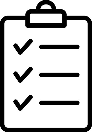 Checklist Royalty Free Vector Image - VectorStock
