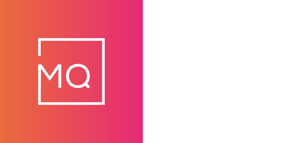 Mc letter initial logo design sophisticated Vector Image