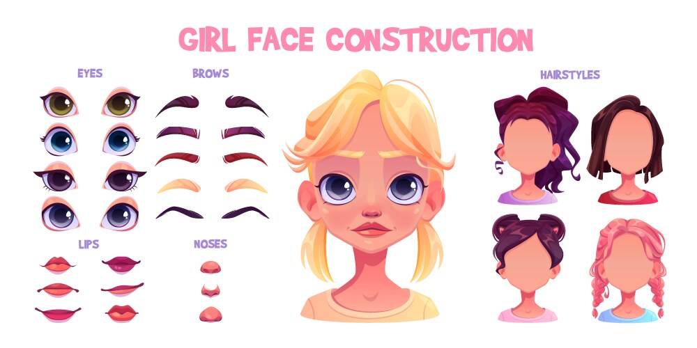 Girl Face Vector Images (over 330,000)