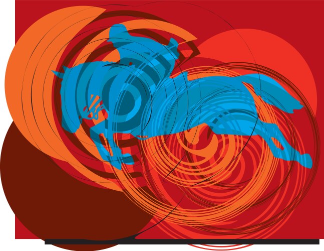 Horse Stampede Vector Images (74)