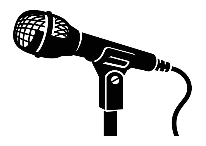 Microphone Royalty Free Vector Image - VectorStock