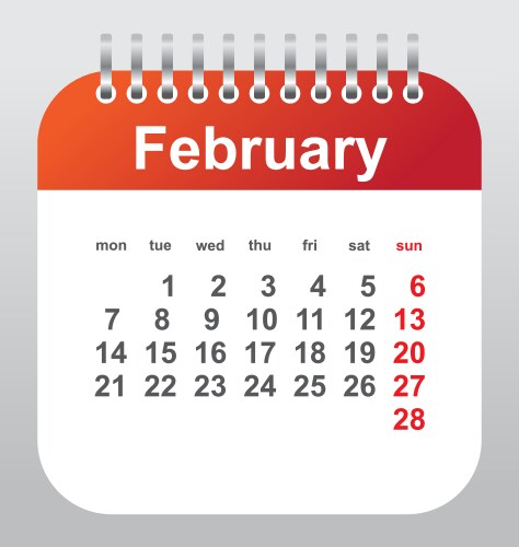 February Vector Images (over 180,000)