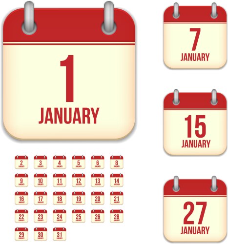 January Vector Images (over 100,000)