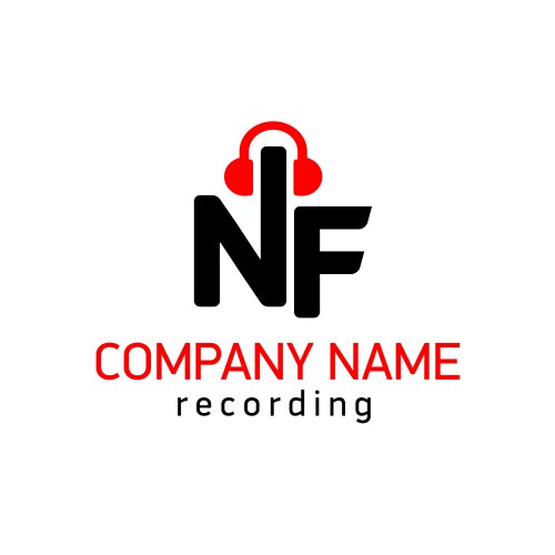 Nf logo Vector Images & Graphics for Commercial Use | VectorStock