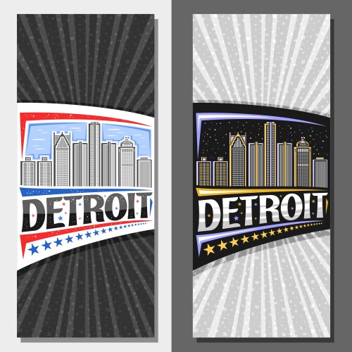 Detroit Skyline Vector Images (over 220)