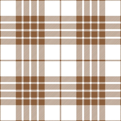 Beige plaid tartan diagonal seamless fabric Vector Image