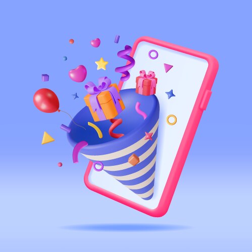 Party Popper Cartoon Vector Images (over 860)