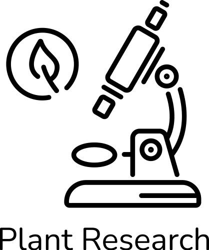 Plant pharmacology Royalty Free Vector Image - VectorStock