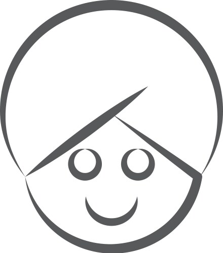 Sikh Boy Vector Images (86)