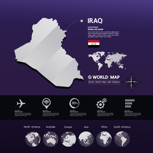 Iraq Map Vector Images (over 2,000)