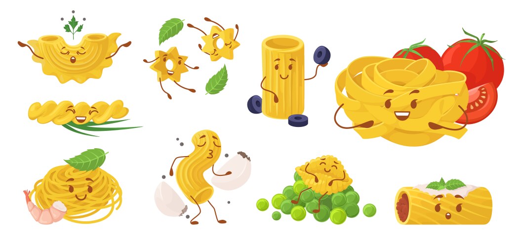 Noodle Cartoon Vector Images (over 10,000)