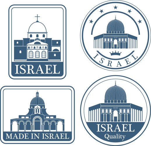 Star of david symbol israel or judaism emblem Vector Image