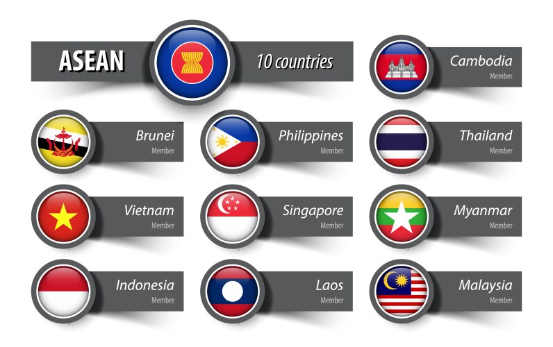 Flag Asean Logo Vector Images (83)