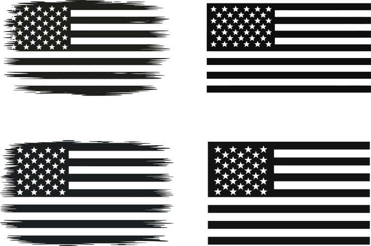 Distressed American Flag Vector Images (over 2,900)