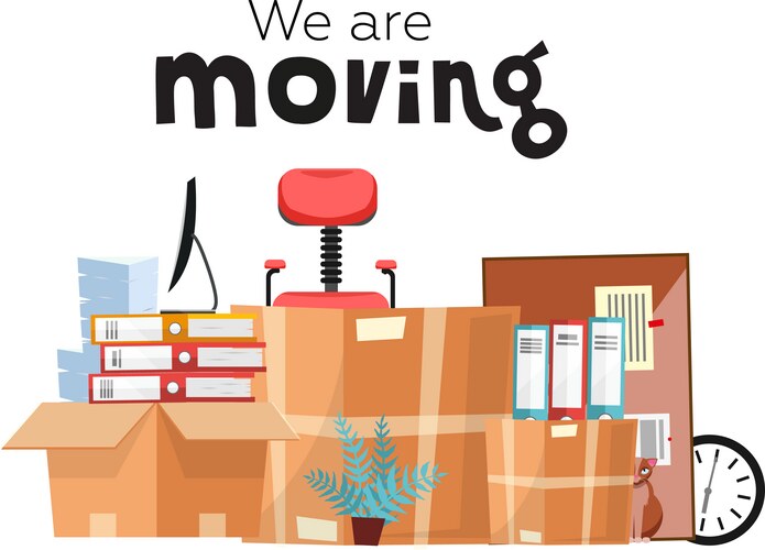 Moving Royalty Free Vector Image - VectorStock