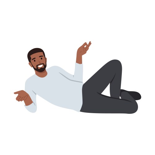 Man Lying Down Silhouette Vector Images (76)