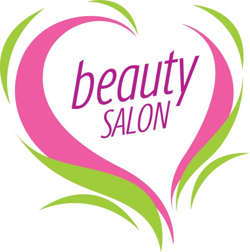 Women beauty care floral logo Royalty Free Vector Image