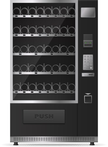 Realistic Vending Machine Vector Images (over 150)
